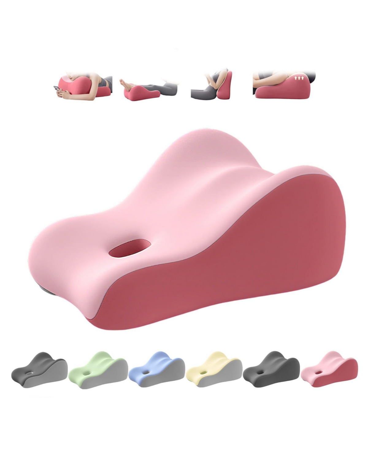 Click here for Piscifun Memory Foam Wedge Support Pillow Multi Fu... prices