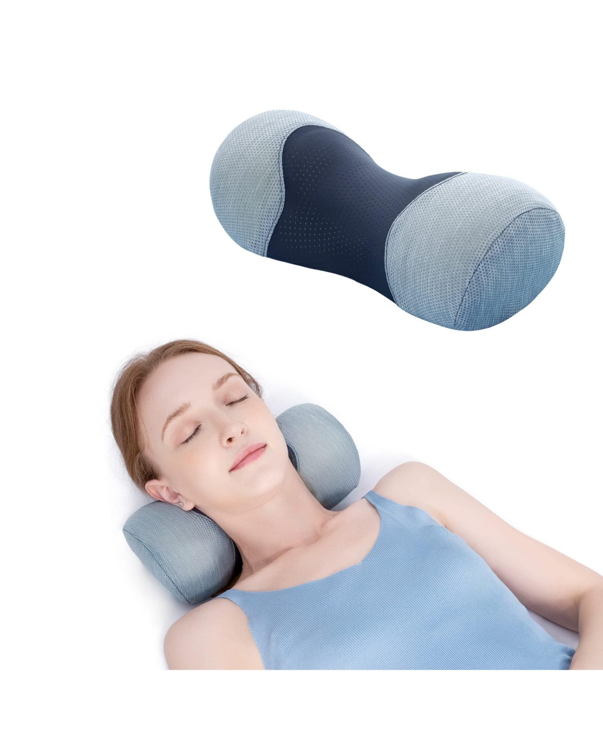 Click here for Piscifun Small Neck Roll Support Memory Foam Tensi... prices