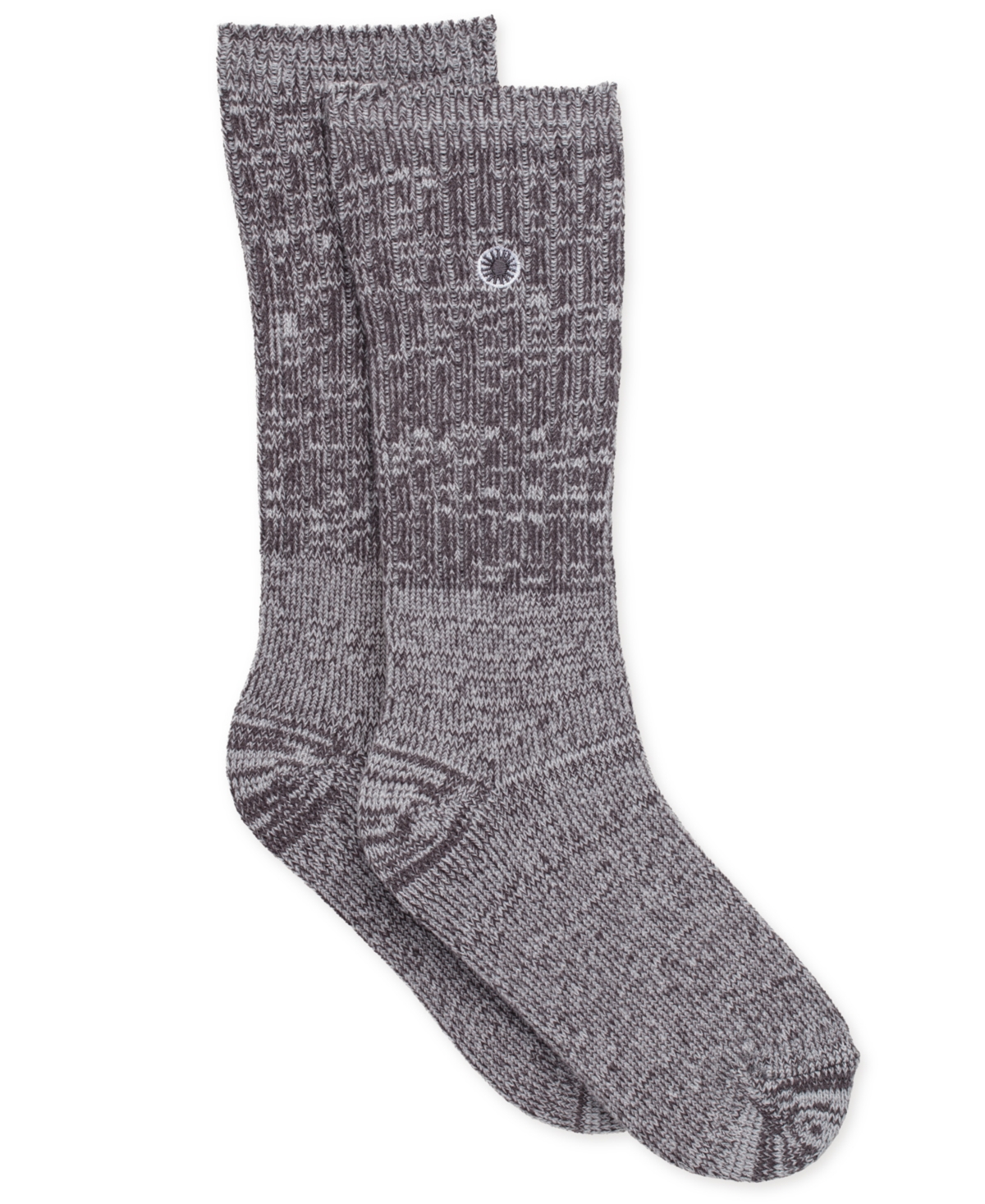 Click here for Ugg Womens Rib-Knit Slouchy Crew Socks - Nightfall prices