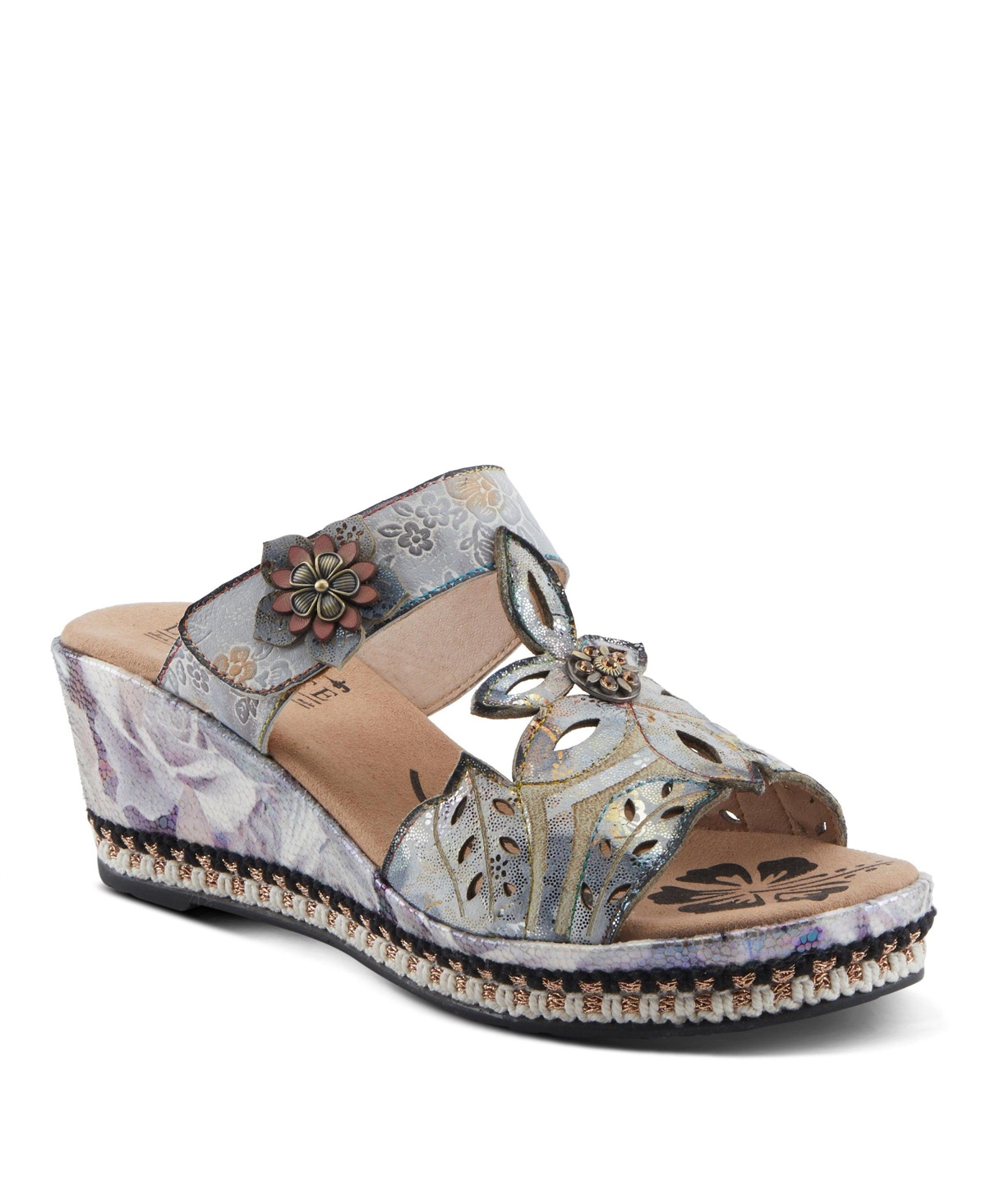 Click here for LArtiste Womens Spring Step Coverup Sandal with St... prices