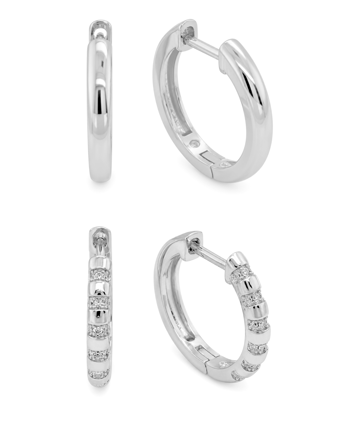 Click here for And Now This Duo Hoop Earring Set - Silver prices