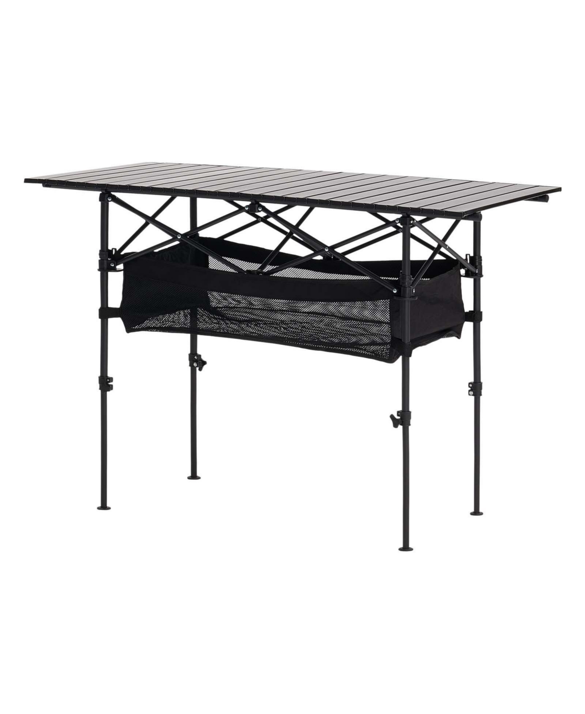 Click here for Sevorley Folding Aluminum Camping Table with Adjus... prices
