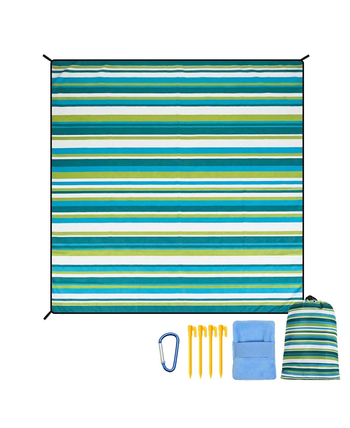 Click here for Piscifun Waterproof Sandproof Beach Blanket With S... prices