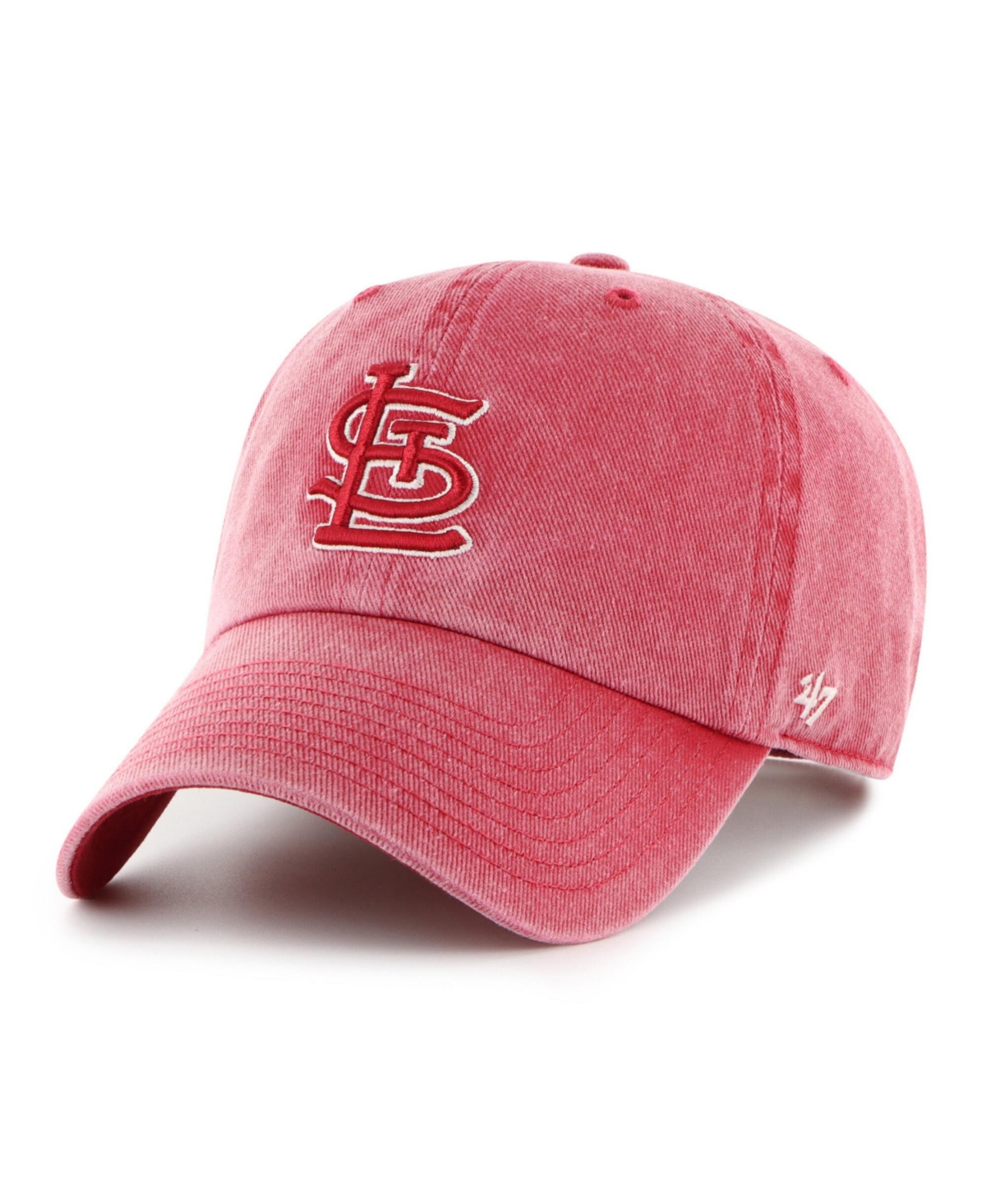 Click here for 47 Brand Mens Red St. Louis Cardinals Pigment Clea... prices