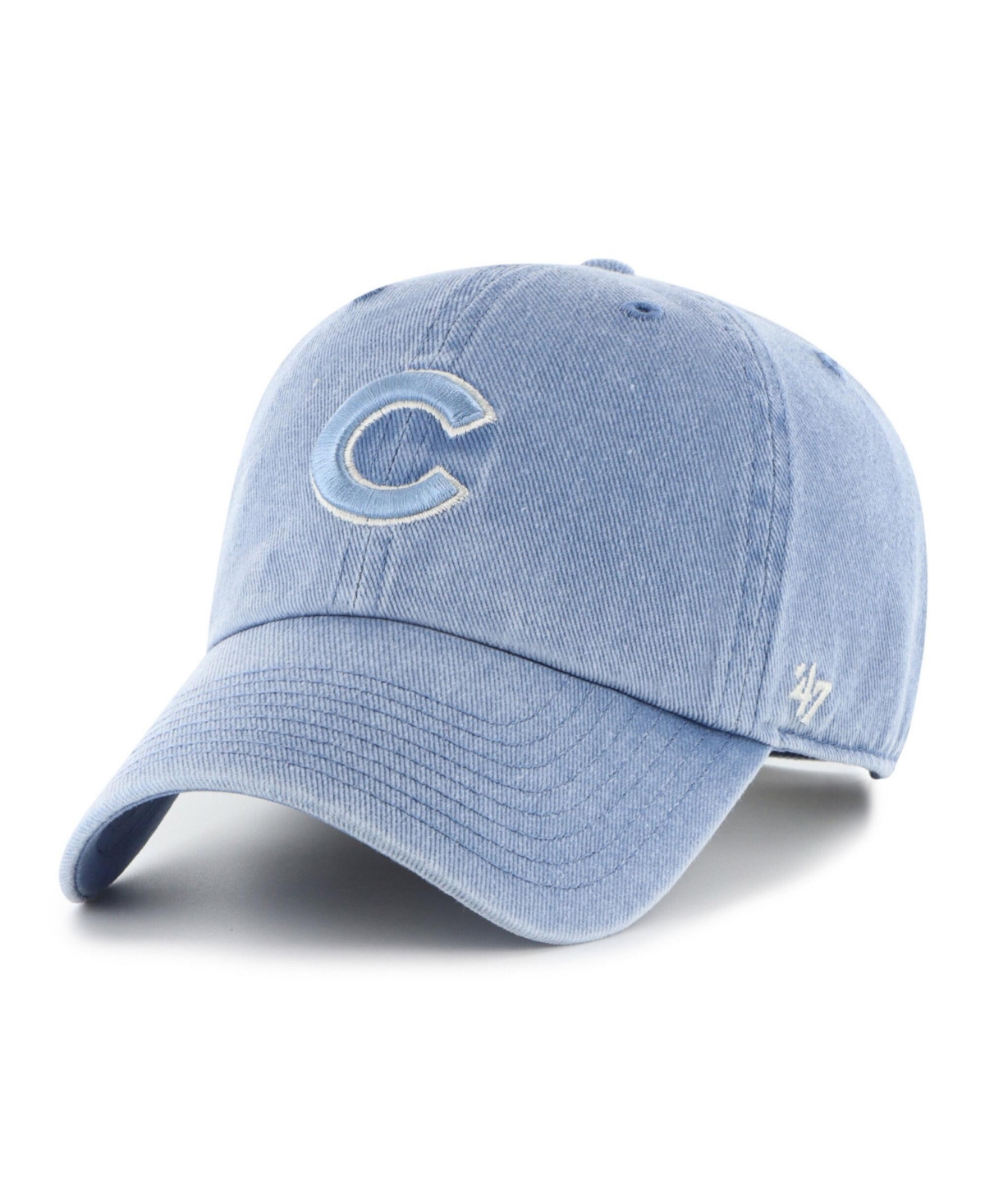 Click here for 47 Brand Mens Light Blue Chicago Cubs Pigment Clea... prices