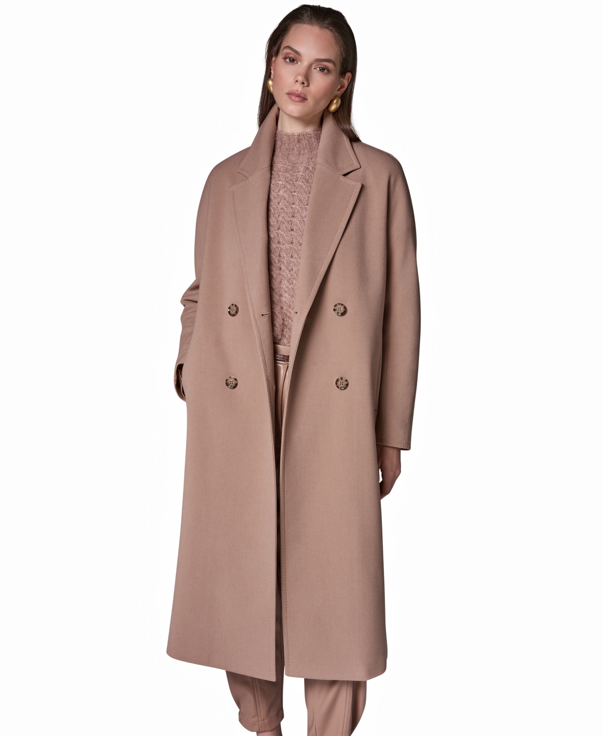 Click here for Donna Karan New York Womens Double Breasted Rain C... prices