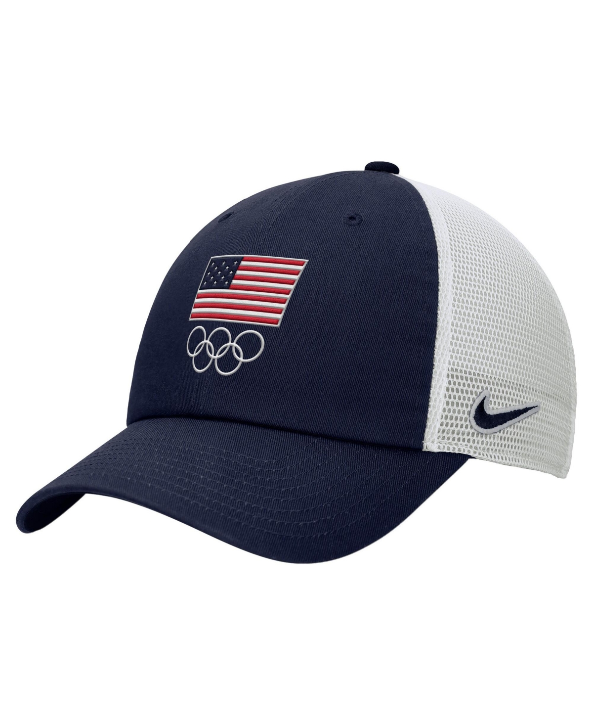 Click here for Nike Mens Navy/White LA28 Summer Olympics Club Tru... prices
