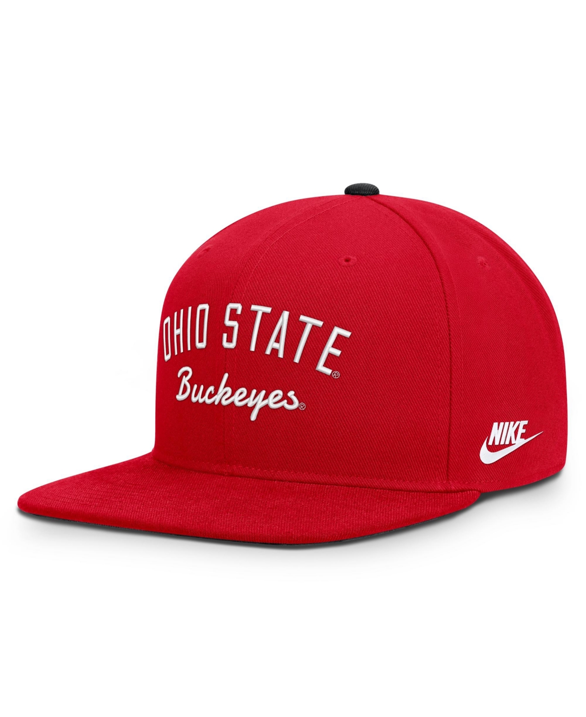 Click here for Nike Mens Scarlet Ohio State Buckeyes Legacy Snapb... prices
