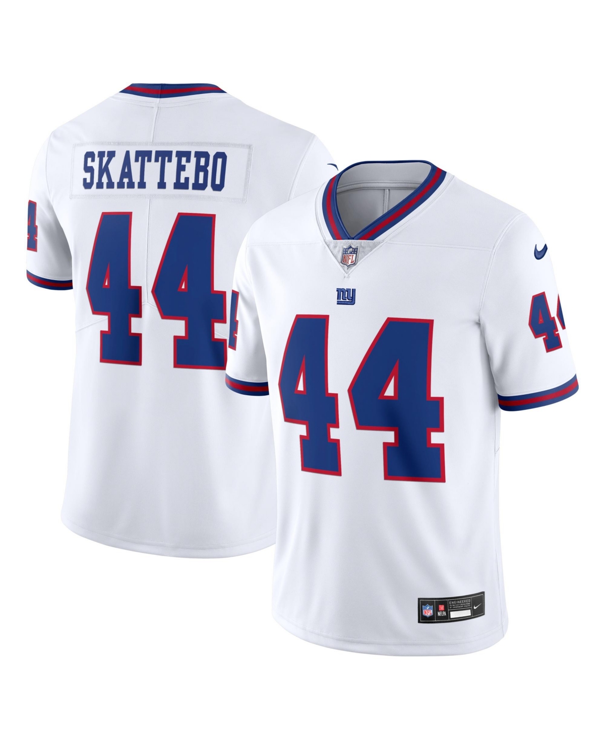 Click here for Nike Mens Cam Skattebo White New York Giants Vinta... prices