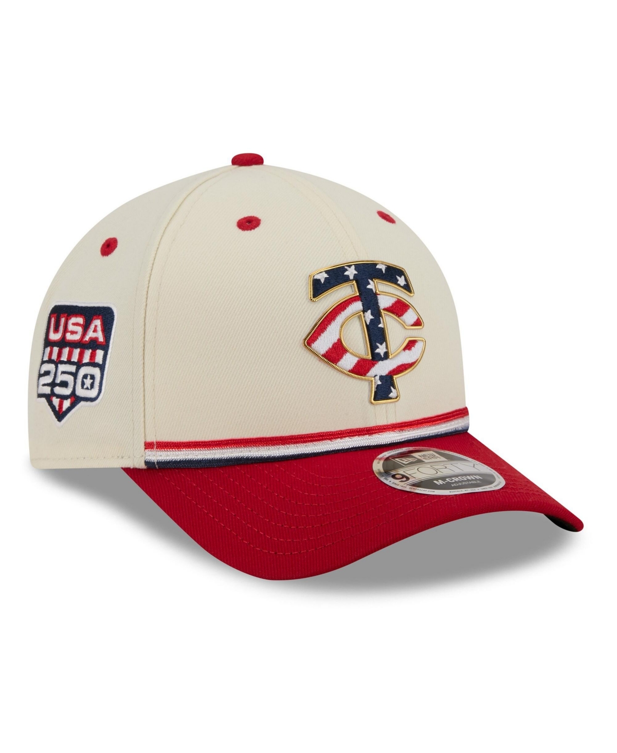Click here for New Era Big Boys and Girls Cream/Red Minnesota Twi... prices