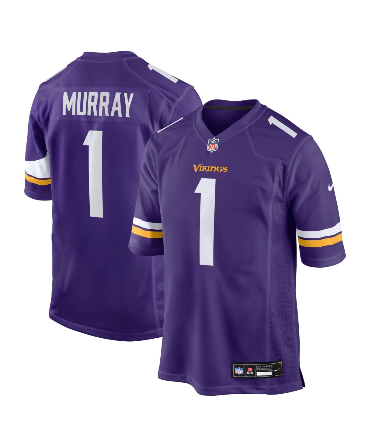 Click here for Nike Mens Kyler Murray Purple Minnesota Vikings Ga... prices