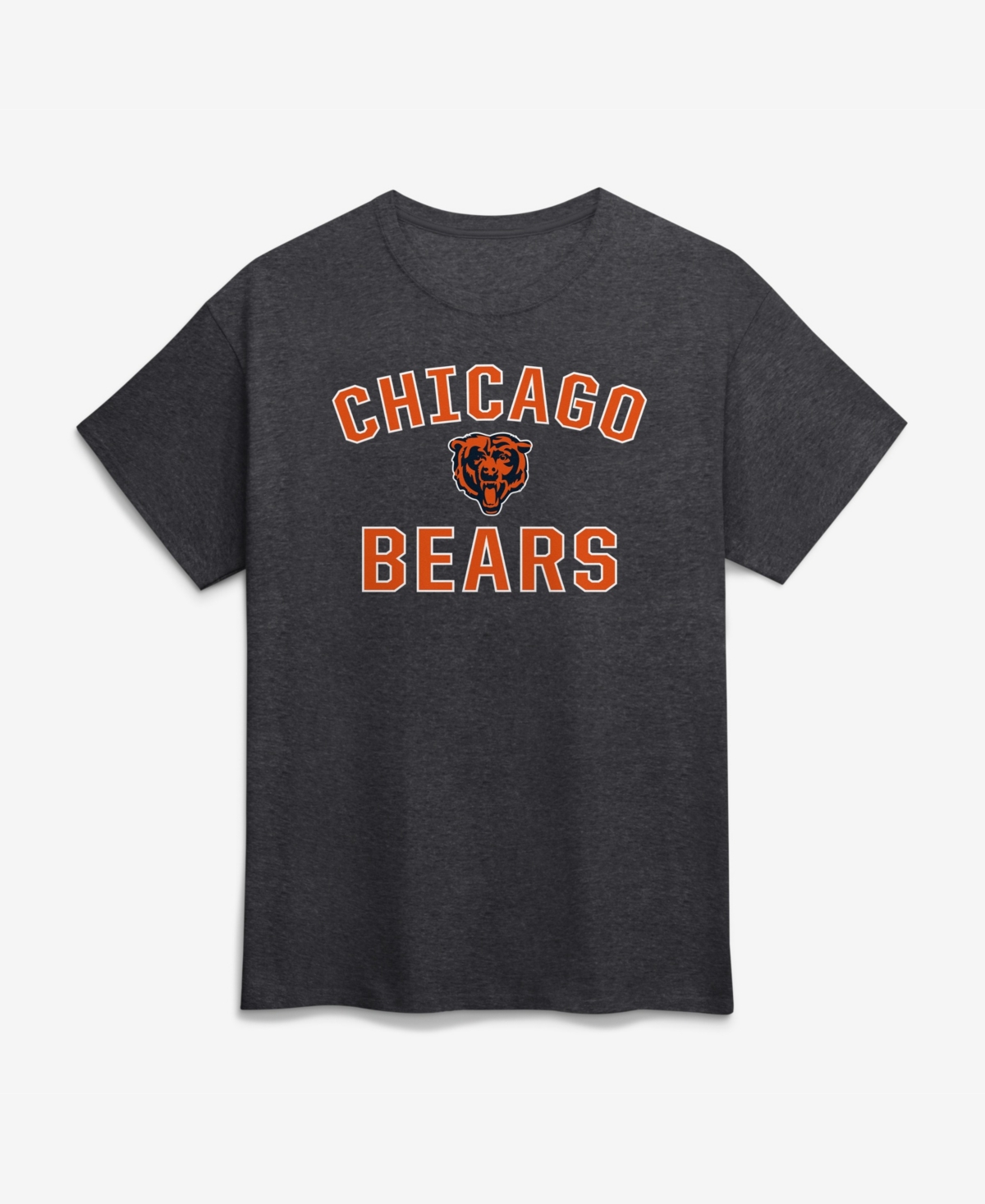 Click here for Logo Athletic Mens Charcoal Chicago Bears Cotton V... prices