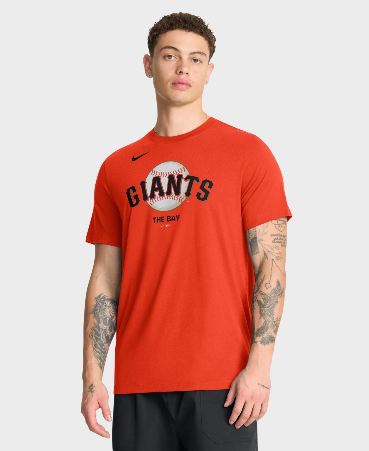 Click here for Nike Mens Orange San Francisco Giants Tri-Blend Lo... prices
