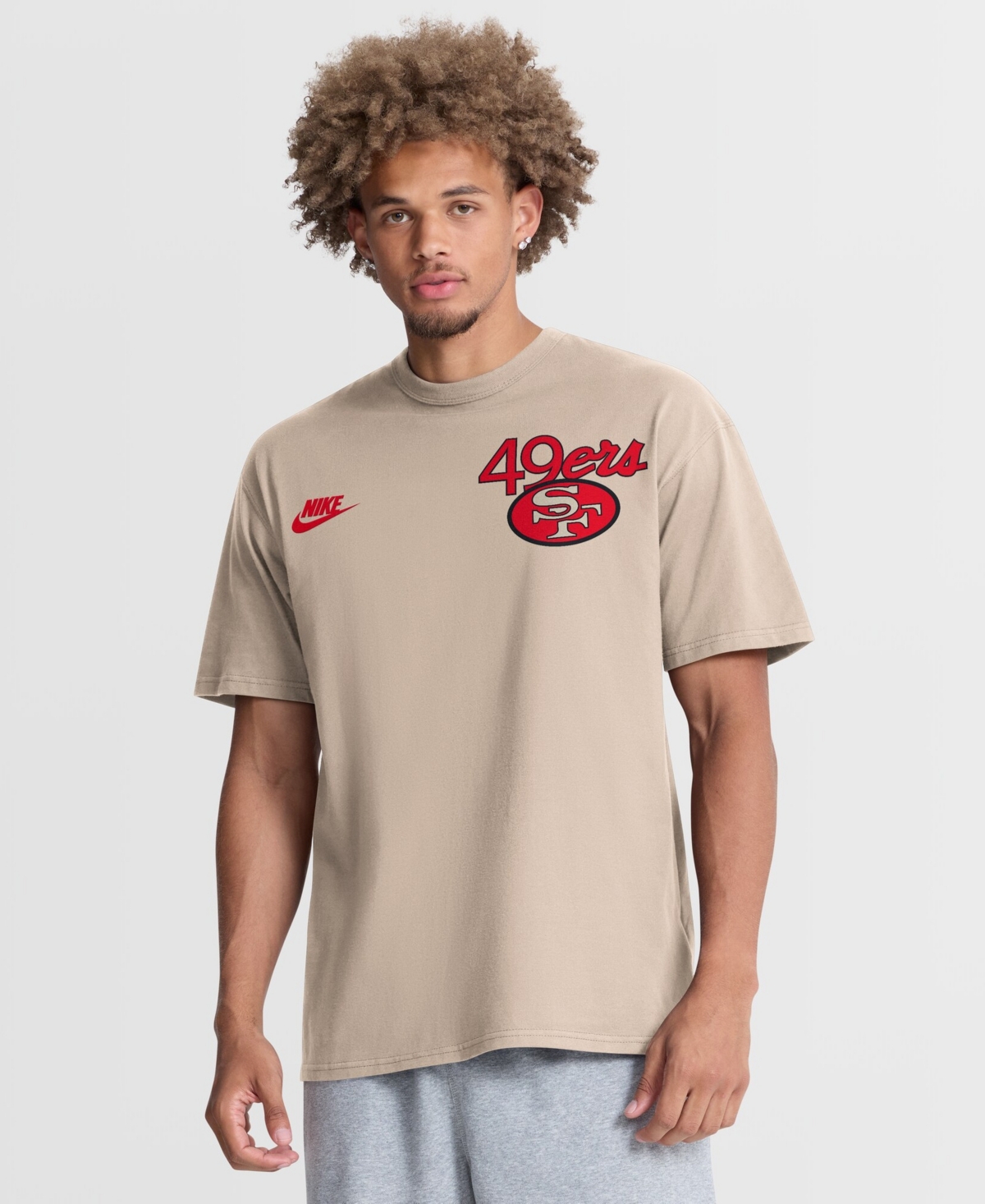 Click here for Nike Mens Sand San Francisco 49ers Night Primary M... prices
