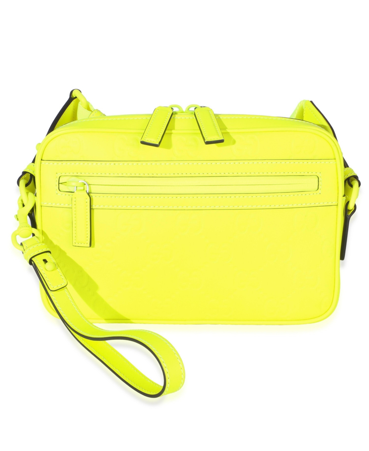 Click here for Pre-Owned Gucci Fluorescent Yellow Rubber Effect M... prices