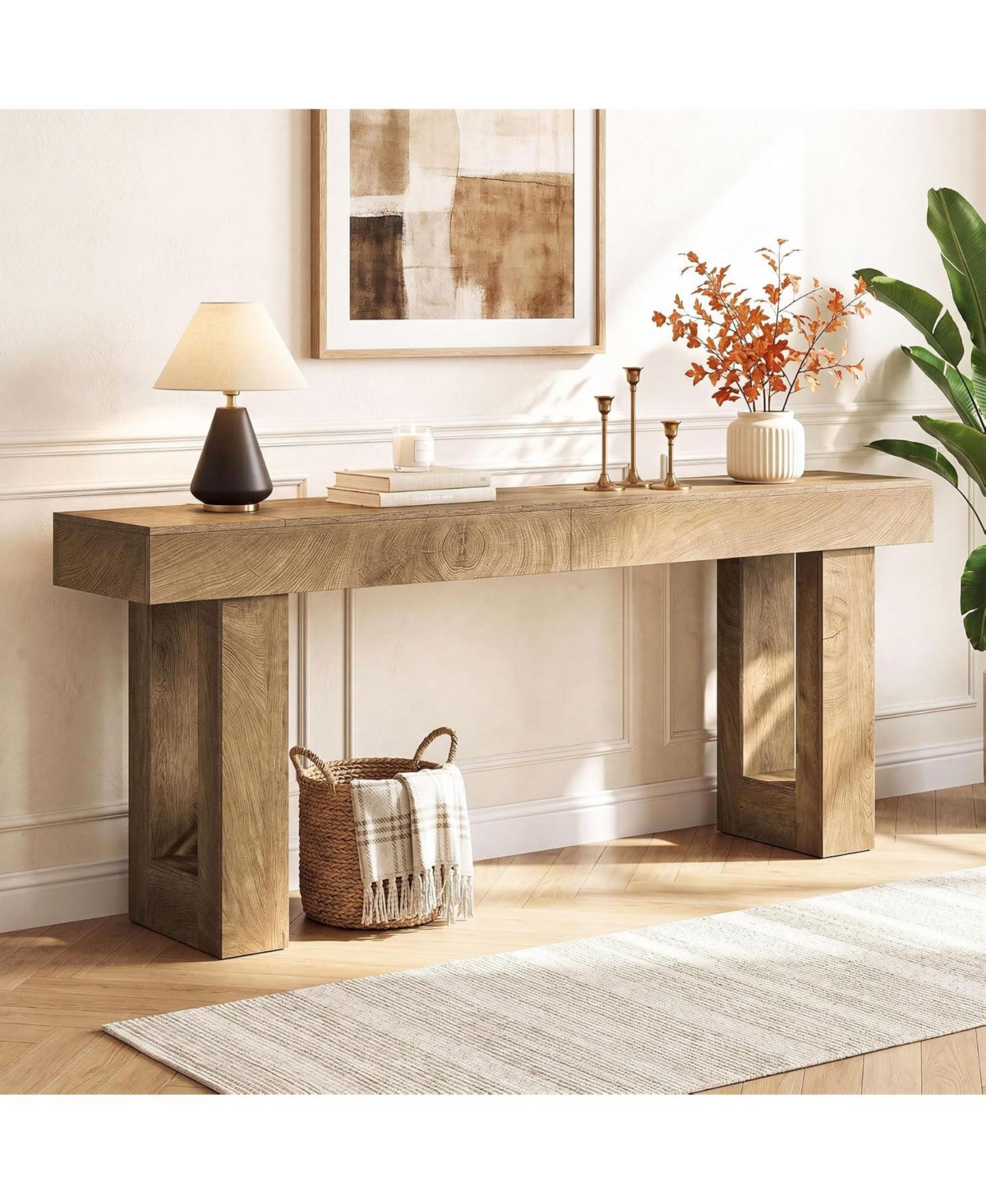 Click here for Tribesigns 78.74 Extra Long Console Table Wooden R... prices