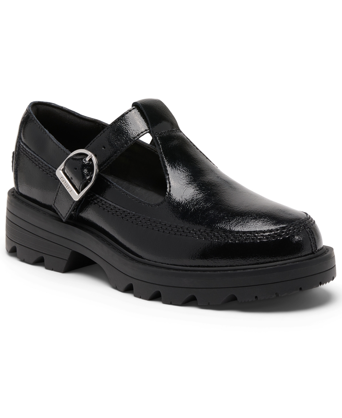 Click here for Sorel Womens Revel Ave Mary Jane Flats - Black/Bla... prices