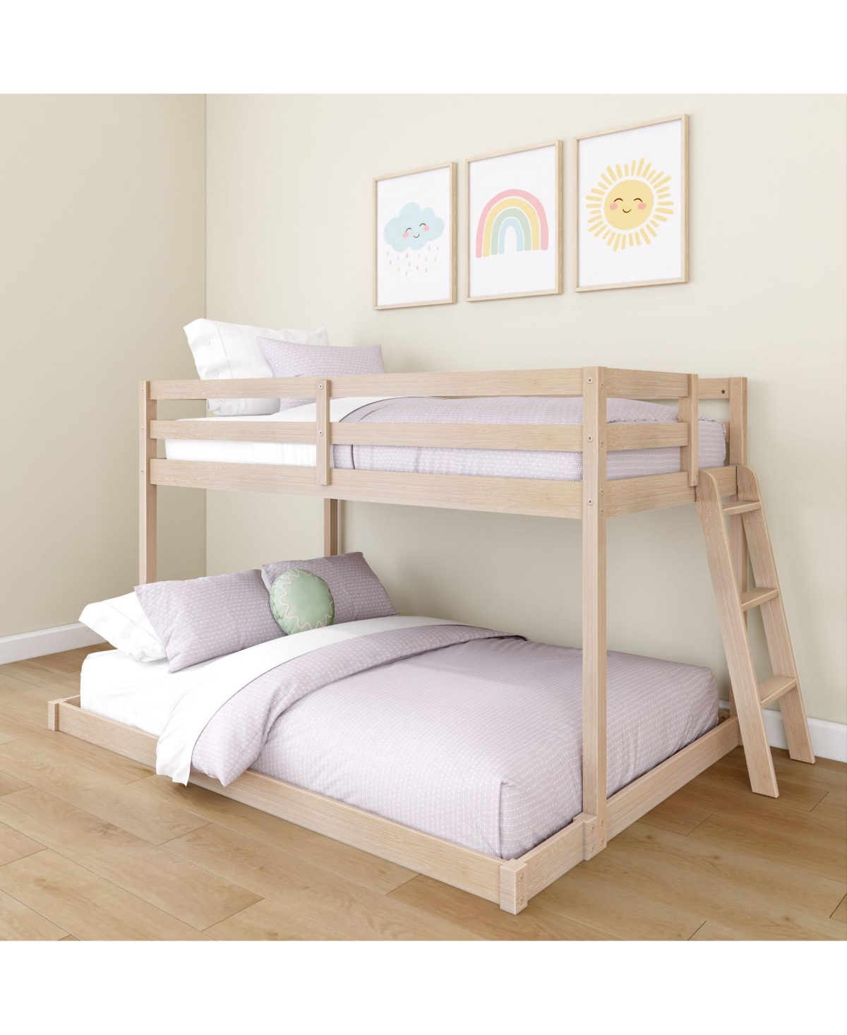 Click here for Grain & Grove Bear Plywood Twin/Full Low Bunk - Na... prices