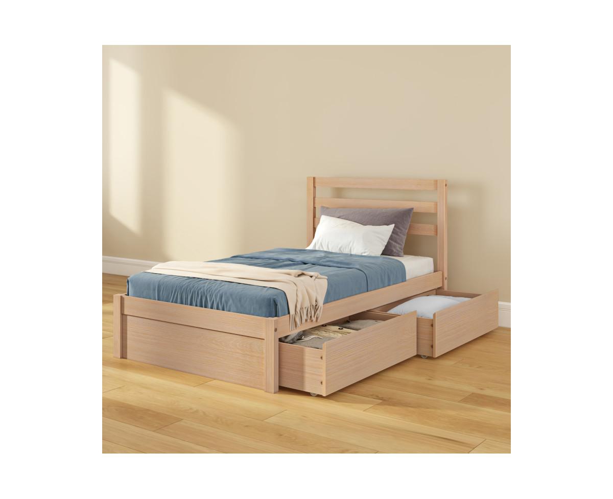 Click here for Grain & Grove Bear Twin Single Bed With Underbed S... prices