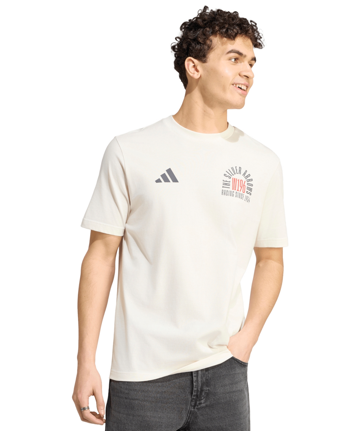 Click here for adidas Mens Mercedes F1 Silver Arrows Graphic T-Sh... prices