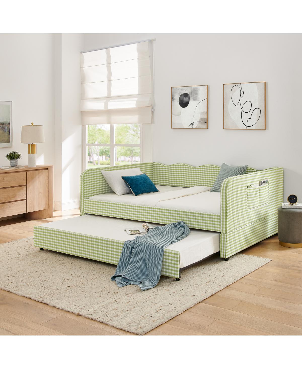 Click here for Streamdale Furniture Gingham Upholstered 3-in-1 Fu... prices
