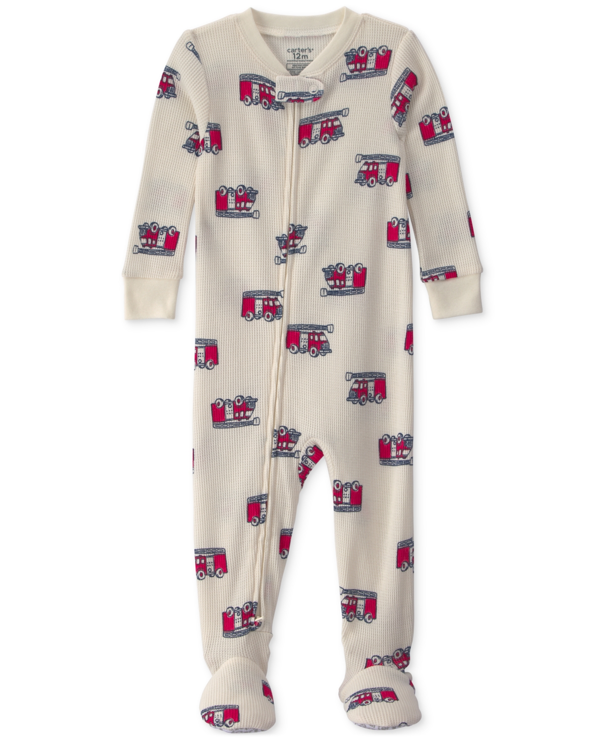 Click here for Carters Baby Boys Firetrucks Thermal Snug Fit Foot... prices