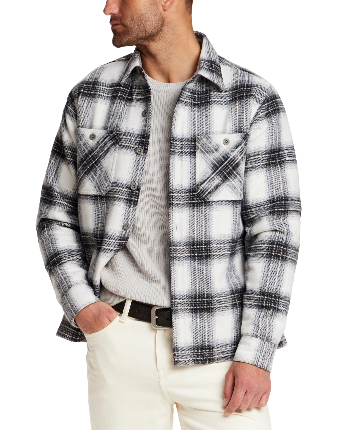 Click here for Weatherproof Vintage Mens Faux Wool Lined Shirt Ja... prices