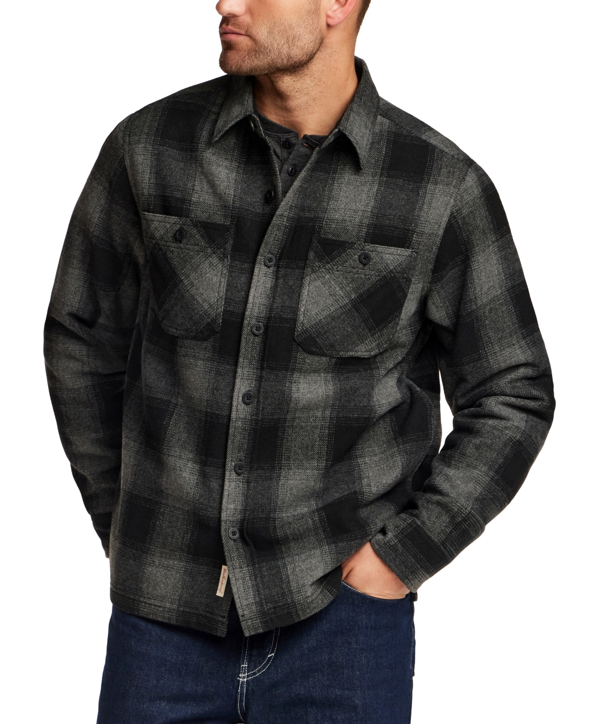 Click here for Weatherproof Vintage Mens Faux Wool Lined Shirt Ja... prices