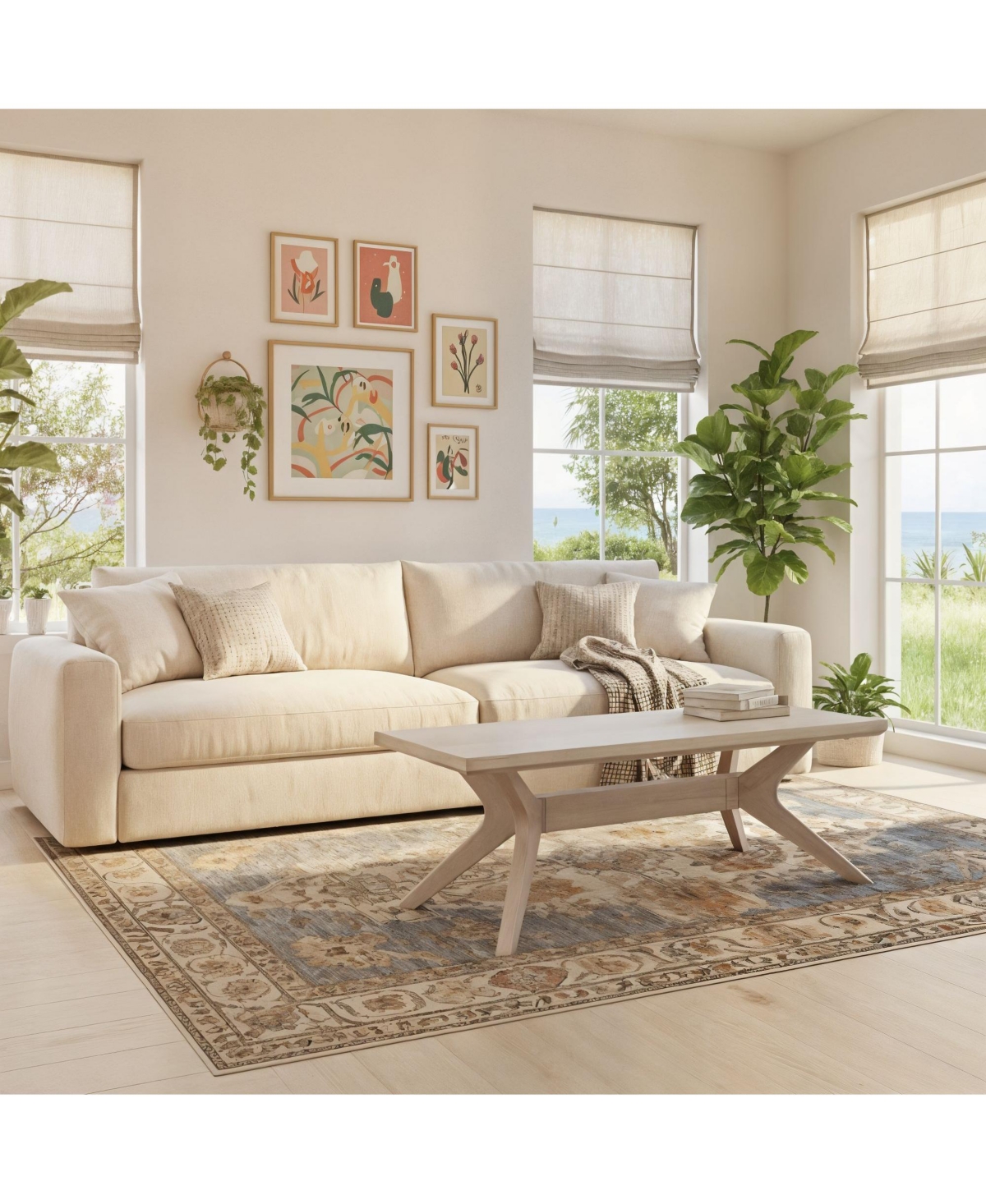 Click here for Sunset Living Furniture Cross Leg Rectangular Coff... prices