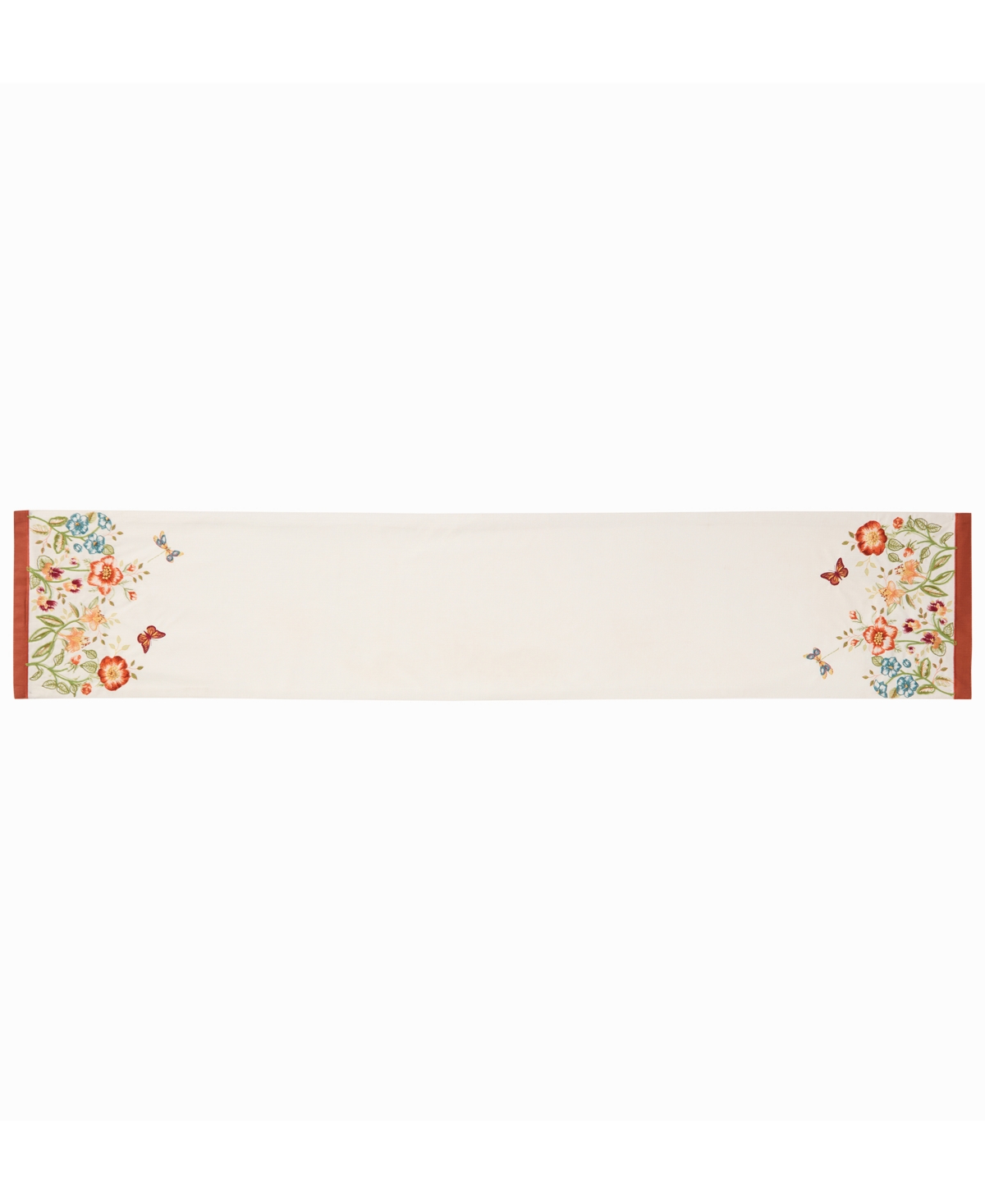 Click here for Lenox Butterfly Meadow Fall Embroidered Table Runn... prices