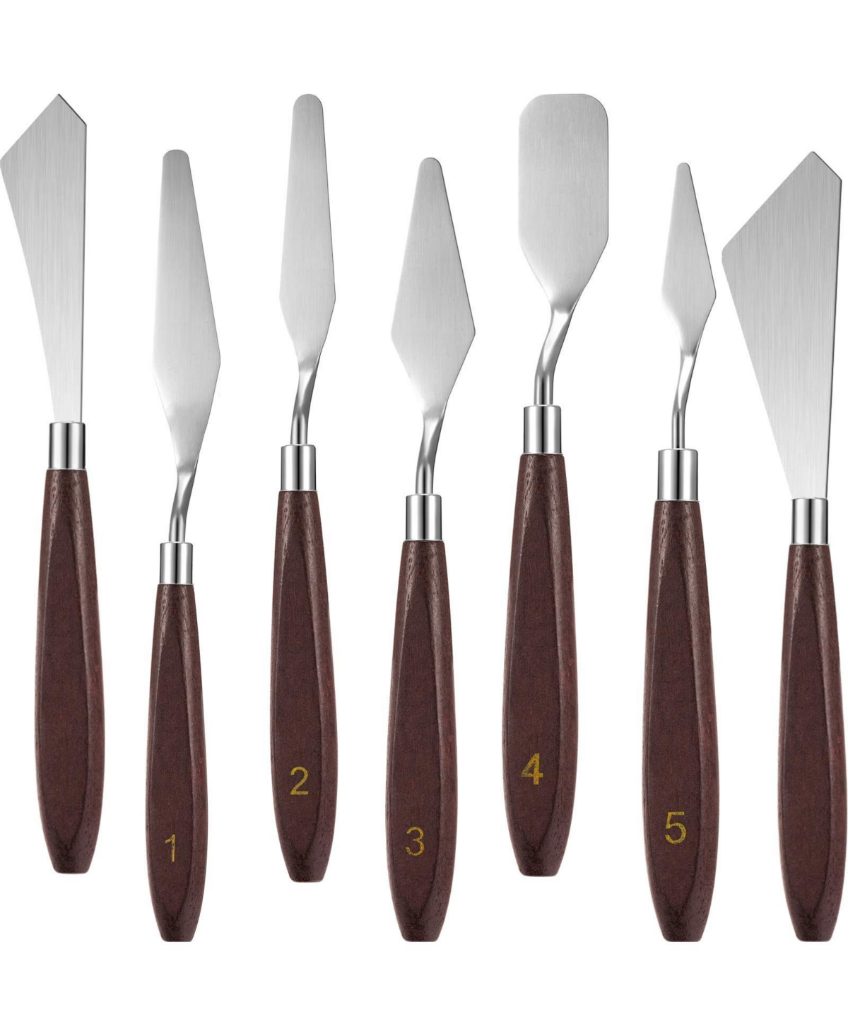 Click here for Xdovet Stainless Steel Spatula Palette Scraper Woo... prices
