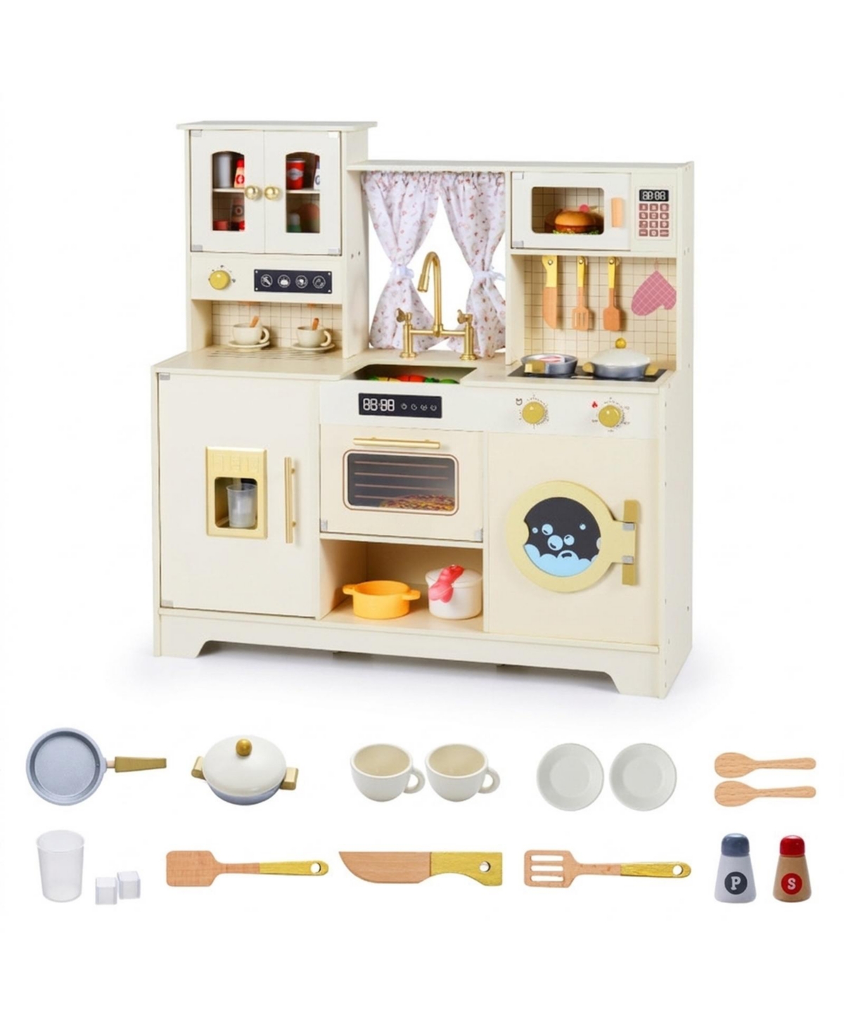 Click here for Hongge Clicking Knobs 14-Piece Play Kitchen  Ages... prices