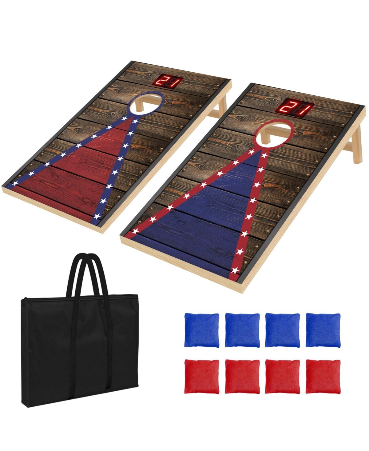 Click here for Aofar Electronic Cornhole Set Automatic Scoring Wo... prices