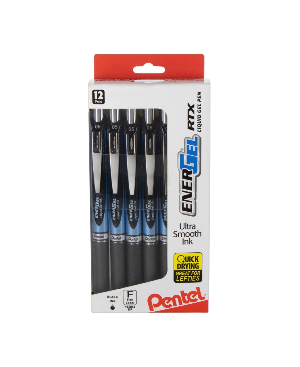 Click here for Pentel EnerGel Rtx 0.5mm Window Box Needle Tip 12c... prices