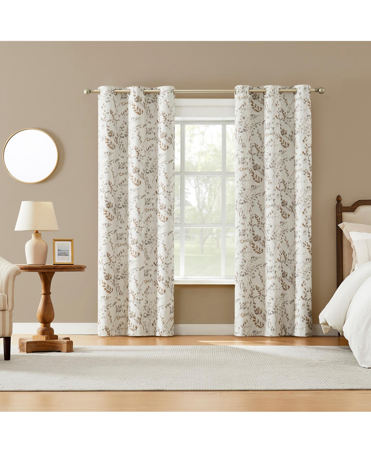 Click here for Sun Zero Bria Antique Botanical 100percentage Blac... prices