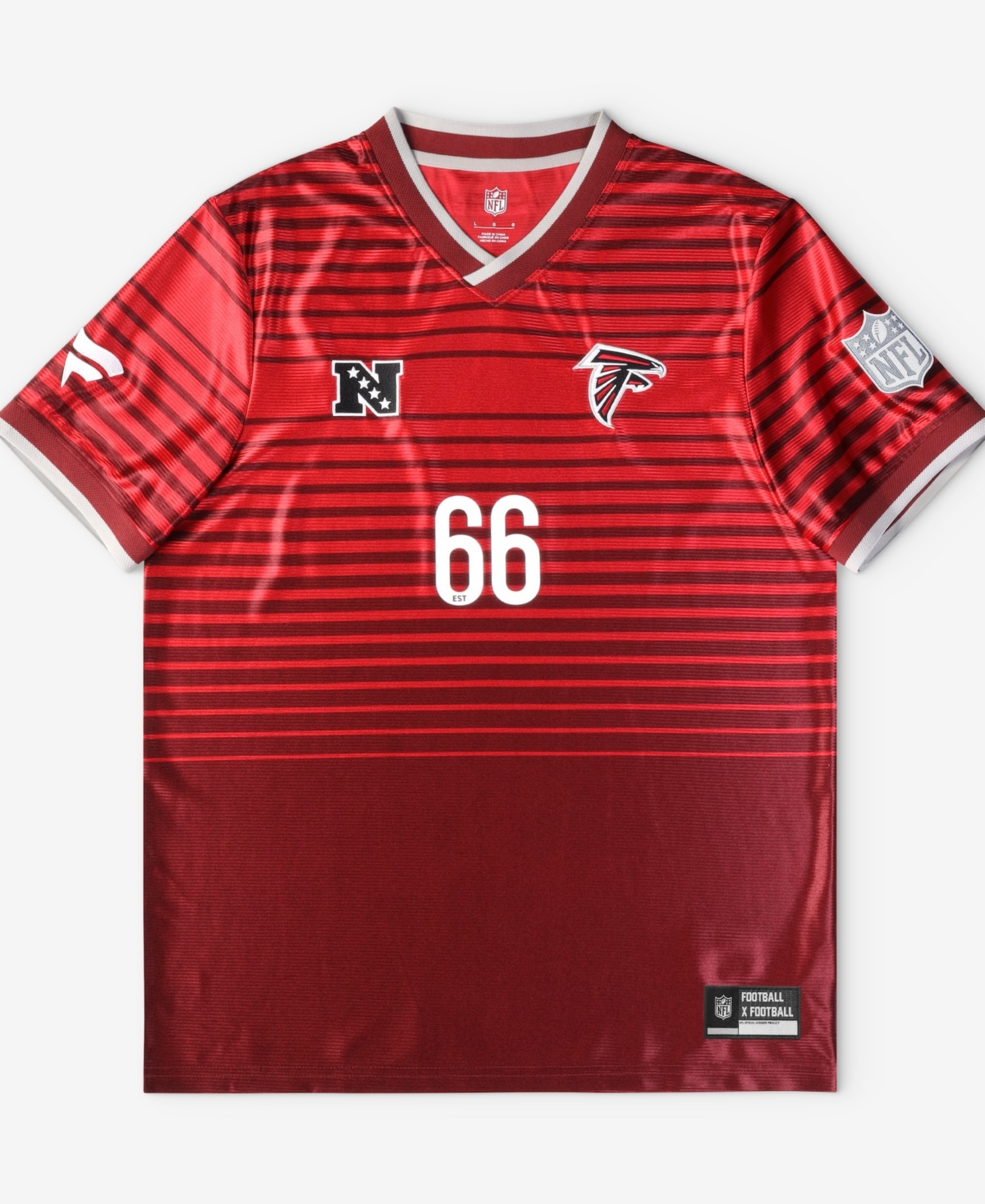 Click here for Fanatics Mens Red Atlanta Falcons Football x Footb... prices