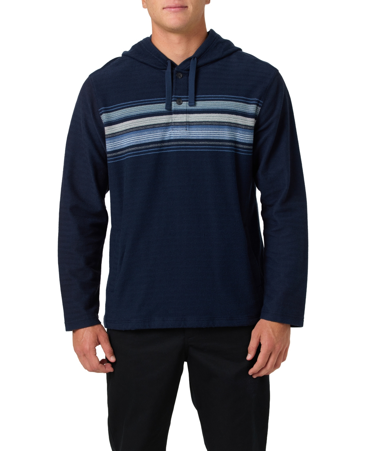 Click here for ONeill Mens Bavaro Block Striped Hooded Poncho Hoo... prices