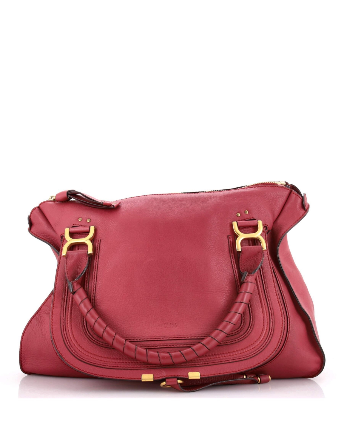 Click here for Pre-Owned Chloe Large Marcie Shoulder Bag Leather... prices