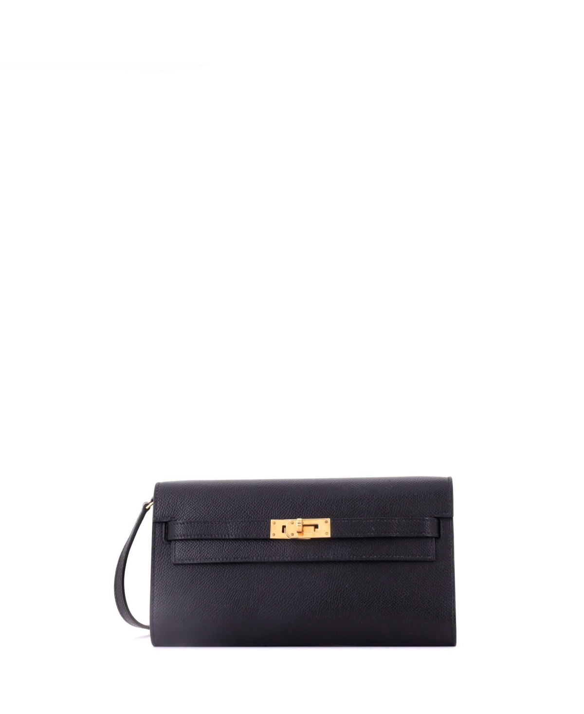 Click here for Pre-Owned Hermes Kelly To Go Wallet Epsom - Black prices