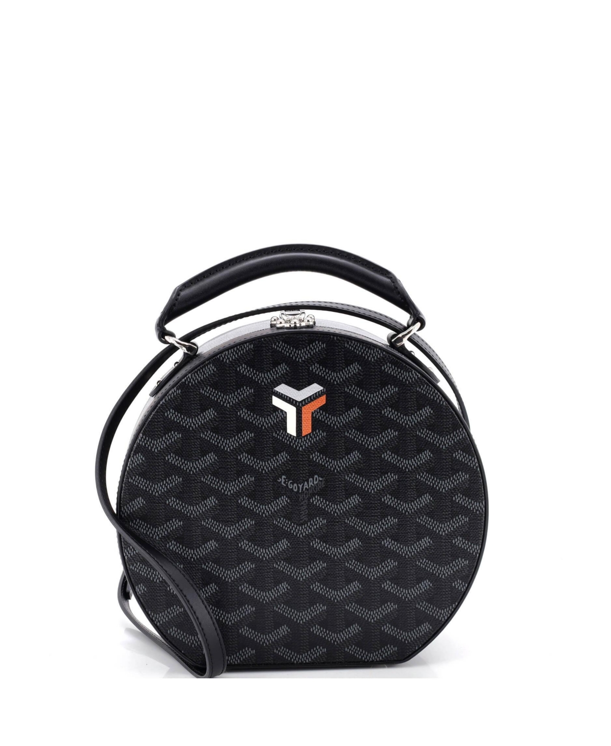 Click here for Pre-Owned Goyard Alto Hatbox Bag Coated Canvas - B... prices