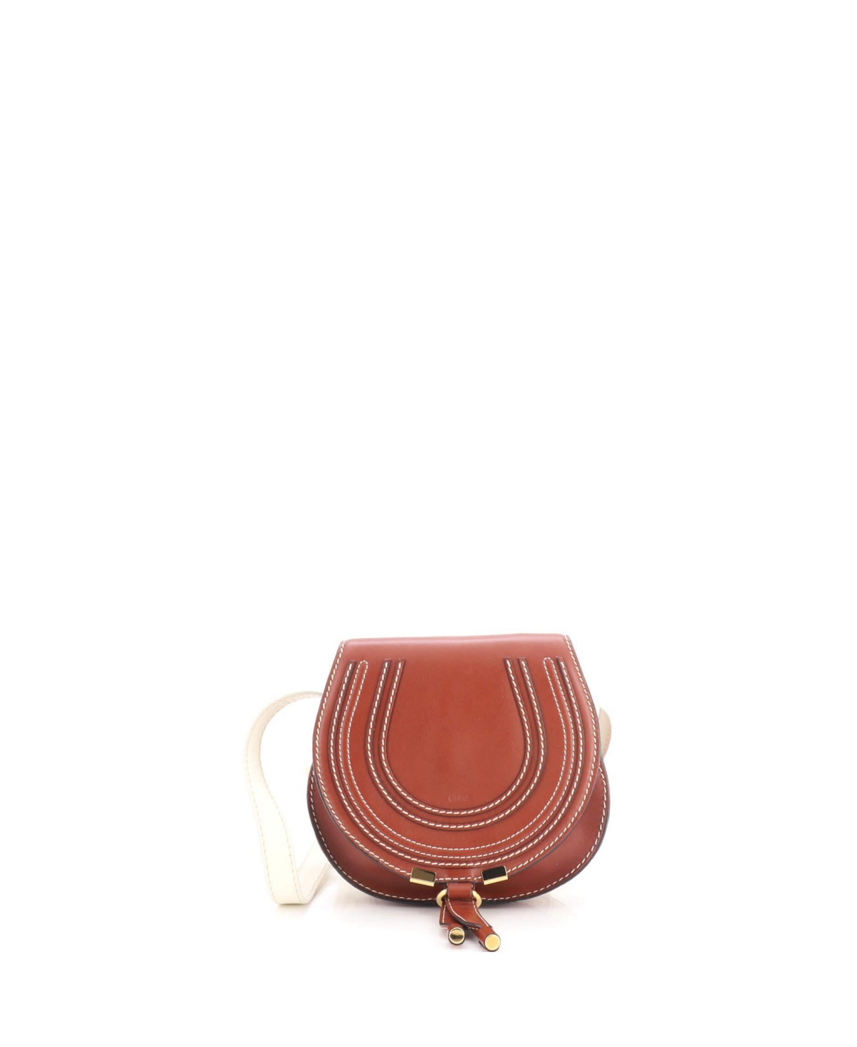 Click here for Pre-Owned Chloe Mini Marcie Crossbody Bag Leather... prices
