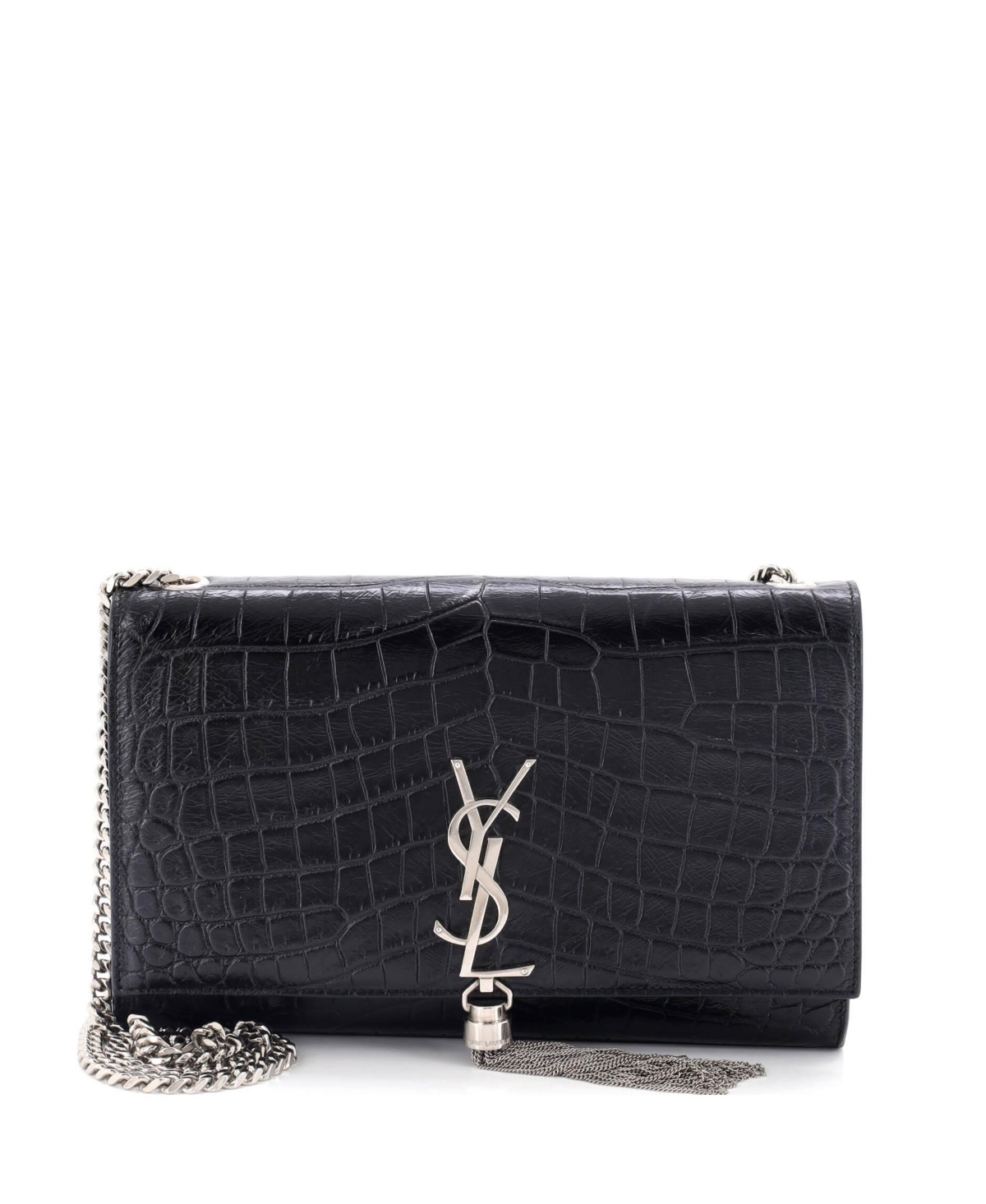 Click here for Pre-Owned Saint Laurent Medium Classic Monogram Ta... prices