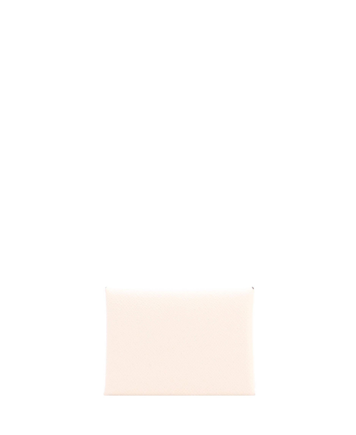 Click here for Pre-Owned Hermes Calvi Duo Card Holder Epsom - Nat... prices