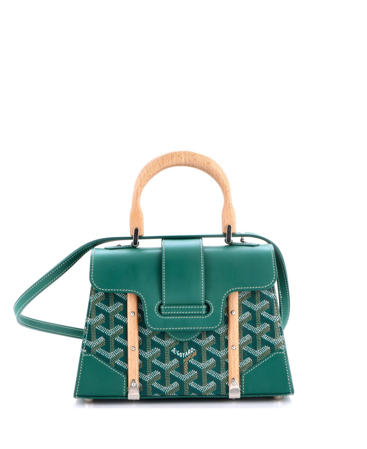 Click here for Pre-Owned Goyard Mini Structured Saigon Top Handle... prices