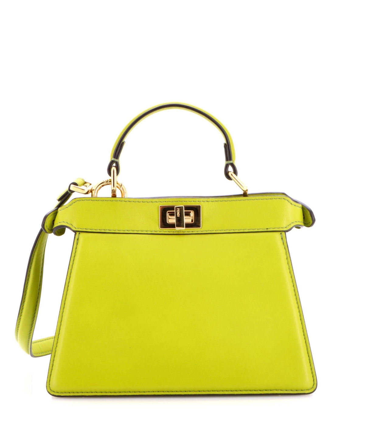 Click here for Pre-Owned Fendi Petite Peekaboo ISeeU Bag Leather... prices