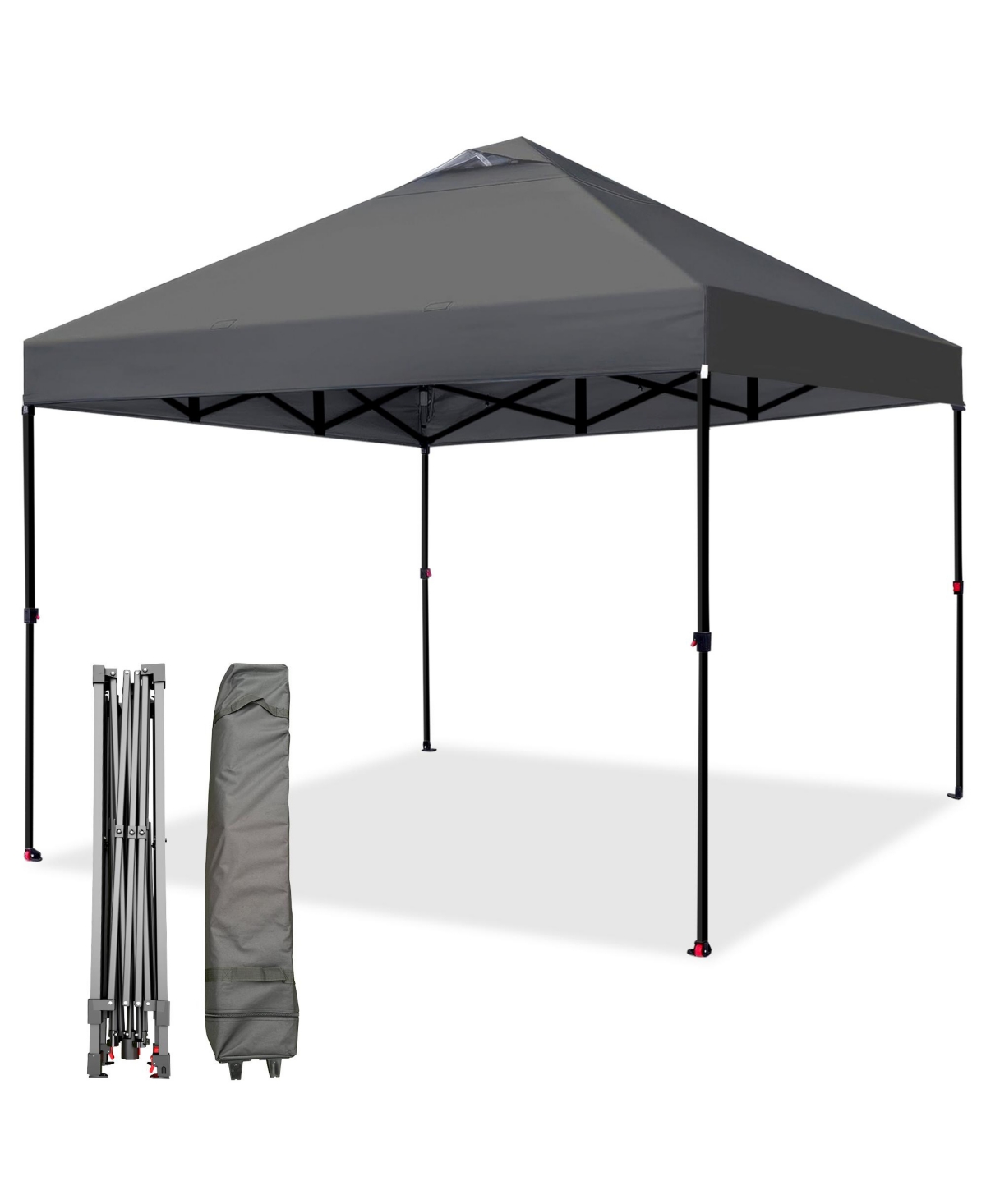 Click here for homfan 10x10 Pop Up Canopy Tent with One-Push Setu... prices