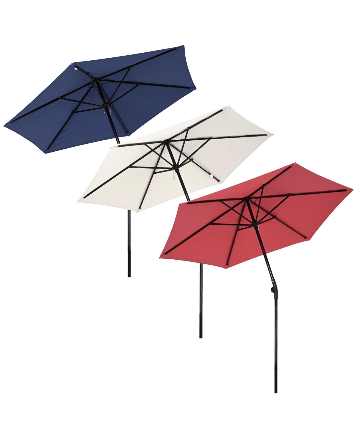Click here for Yescom 7.5Feet Portable Patio Table Umbrella with... prices