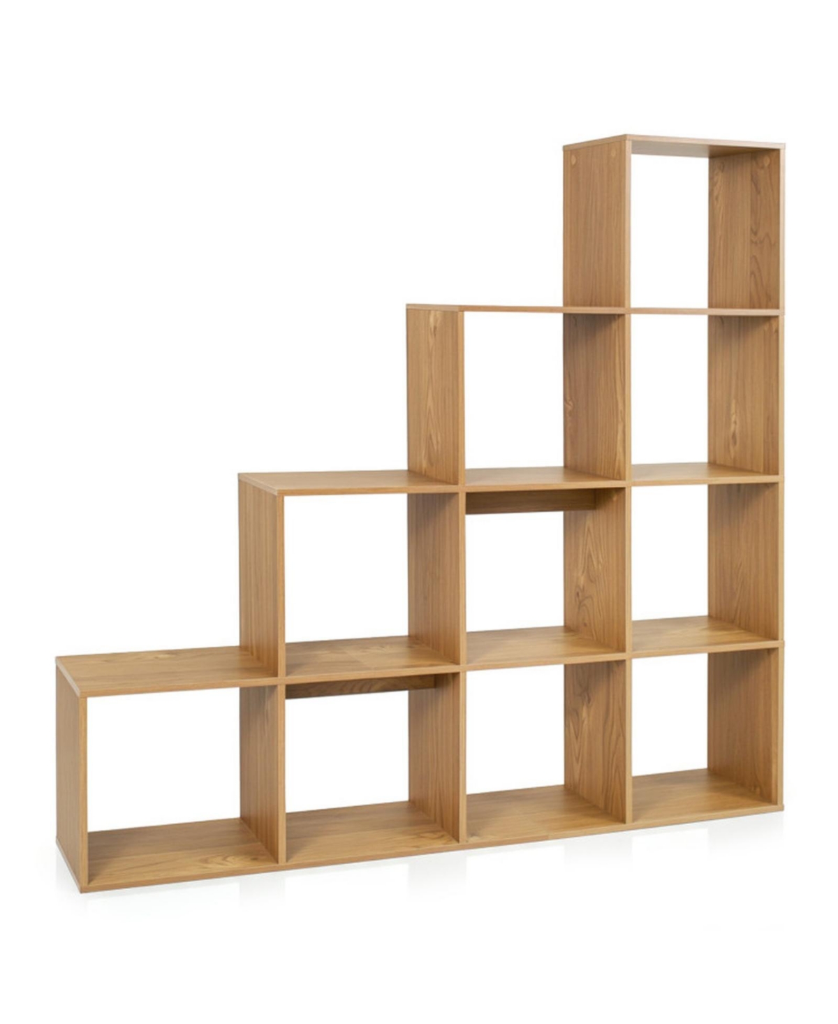 Click here for Sugift 4-Tier 10-Cube Bookshelf with 2 Anti-Tippin... prices