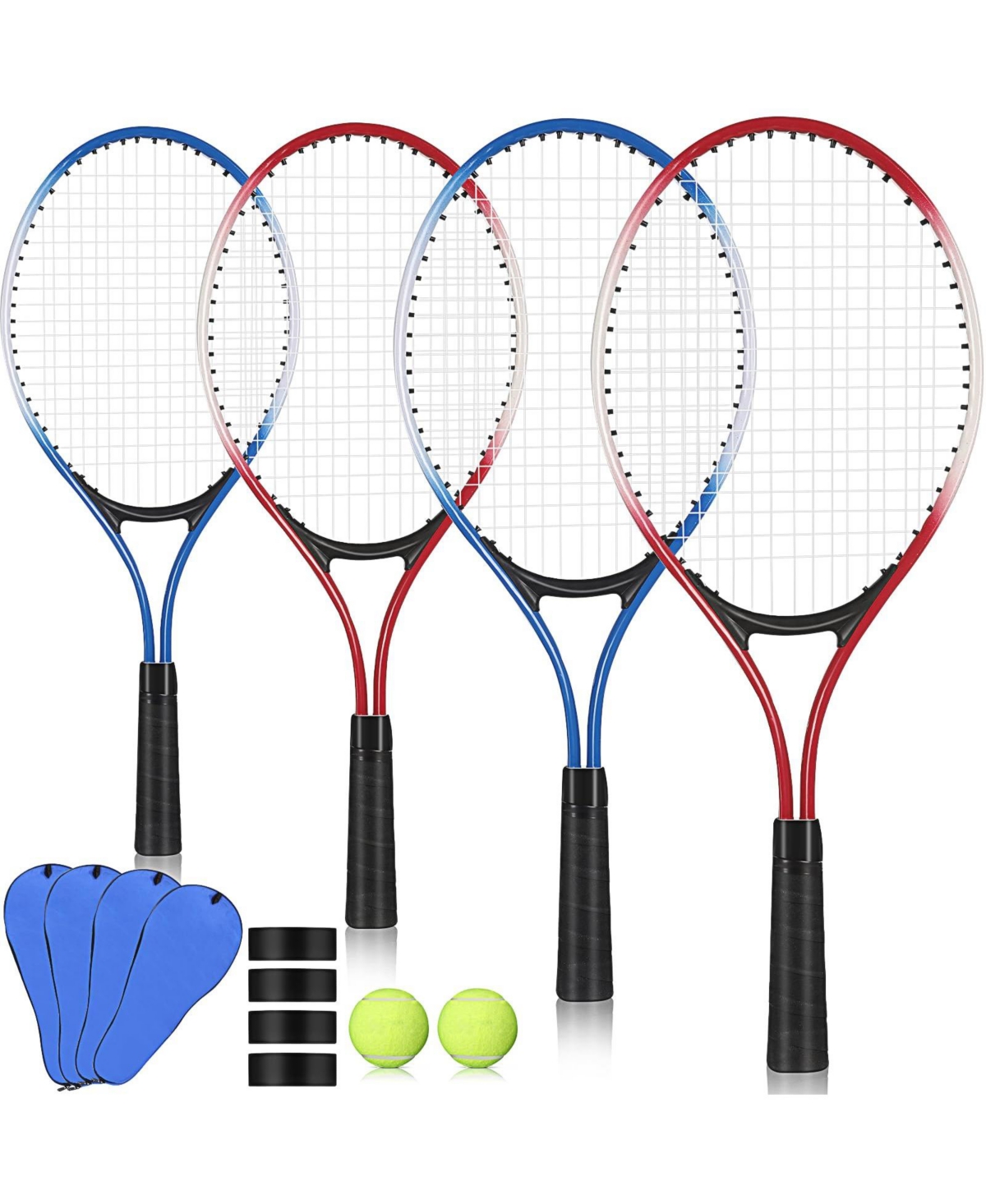 Click here for Aofar 4 Pack Tennis Rackets 21 Inch Lightweight Be... prices