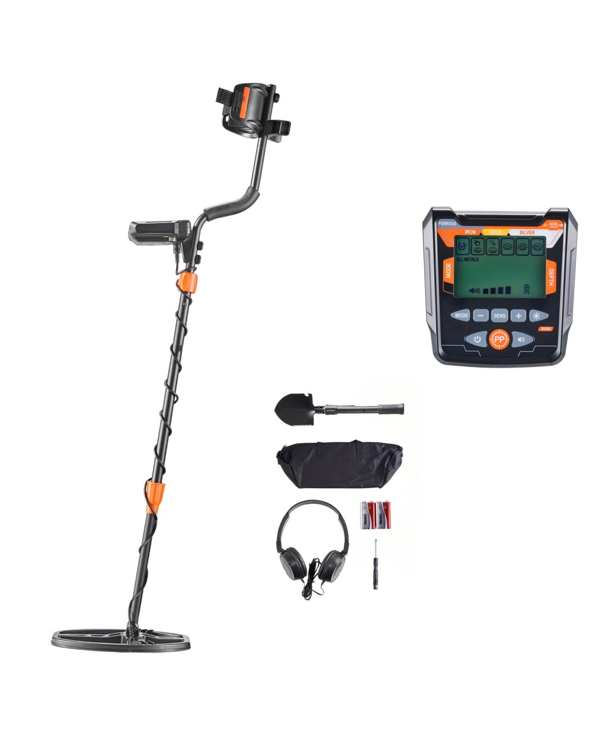 Click here for Hongge 10-Inch Waterproof Metal Detector with 5 De... prices